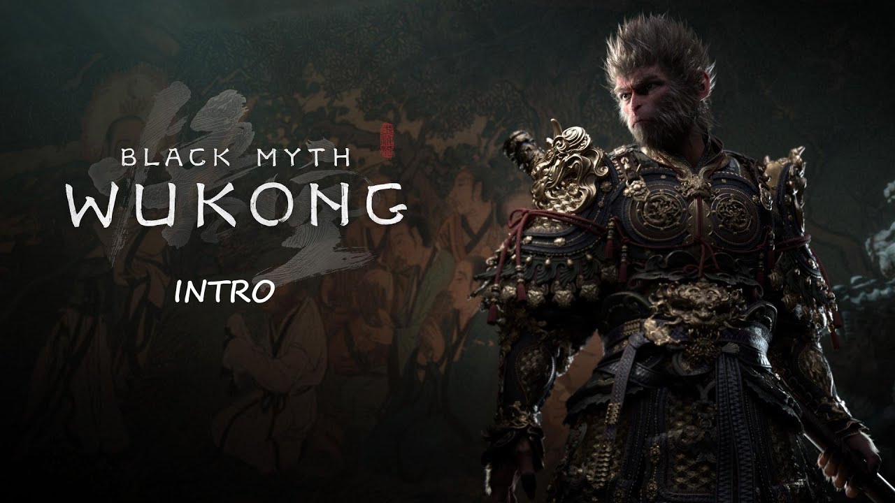 Black Myth Wukong - Opening Scene (Sun Wukong vs Erlang Shen) - YouTube
