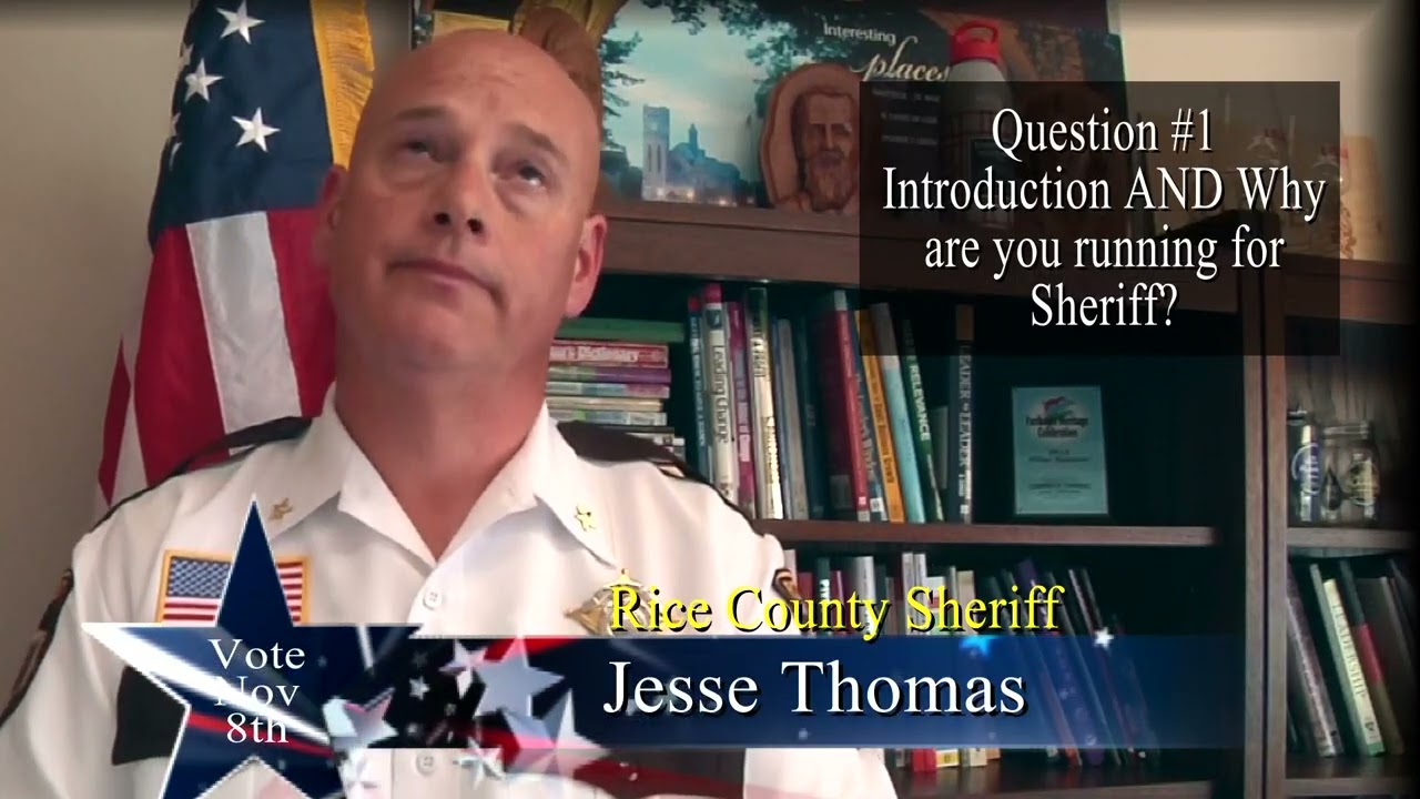 2022 Election: Rice County Sheriff - YouTube