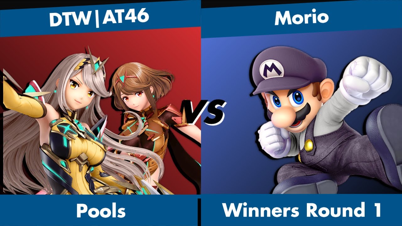 Battle for Bryan!!! 4 Pools –DTW|AT46 (Pyra/Mythra) vs Morio (Mario ...