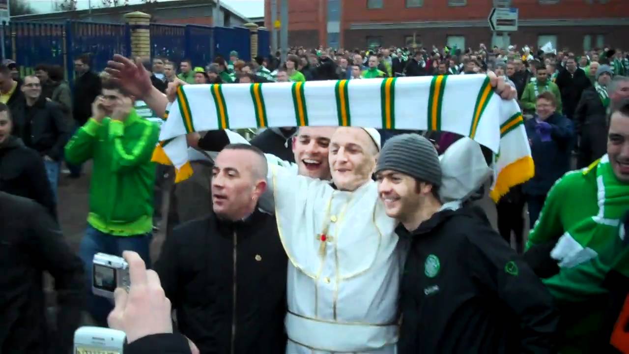 The Pope Visits Ibrox (Celtic 2 - Rangers 0) - YouTube