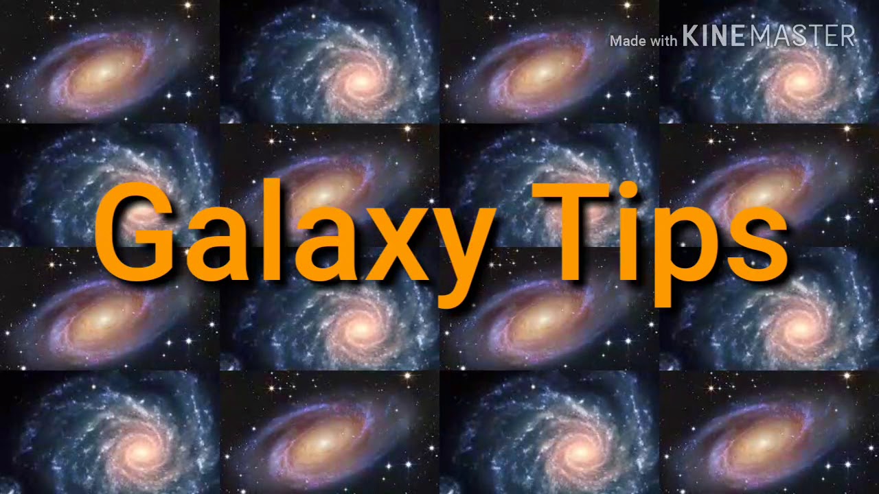 galaxy tips - YouTube