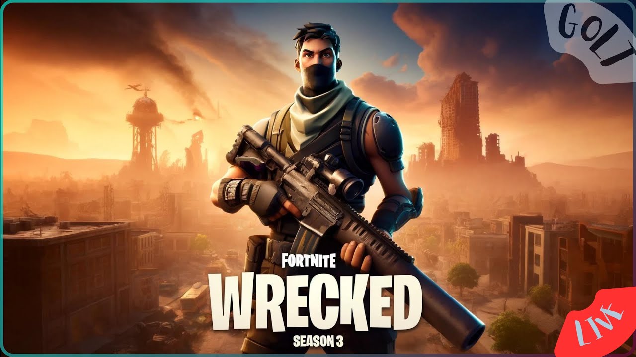 Fortnite Season 3: Wrecked – Epic Battles and Crazy Wins LIVE! - YouTube