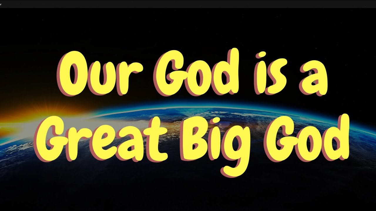 Great Big God - YouTube