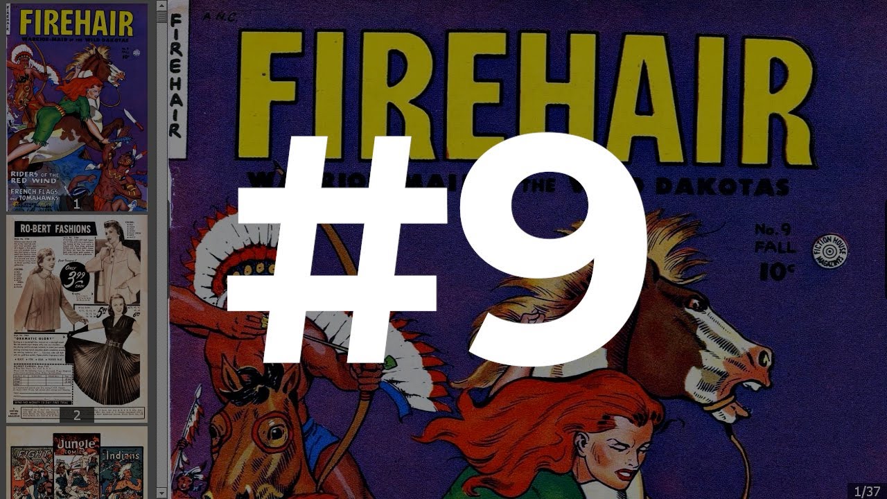 Firehair Comics #9 - Fiction House (Fall 1951) - YouTube