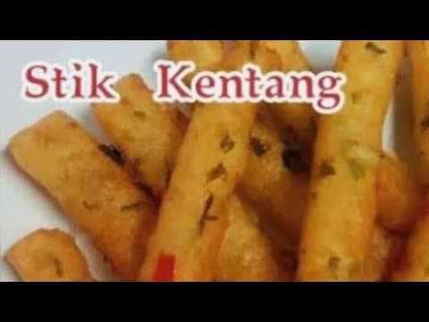 RESEP CARA MEMBUAT STIK KENTANG MUDAH SEKALI - YouTube