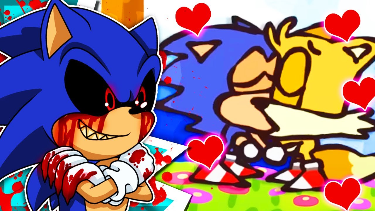 SONIC LOVES TAILS?! Sonic.EXE Reacts Ultimate “Sonic The Hedgehog ...