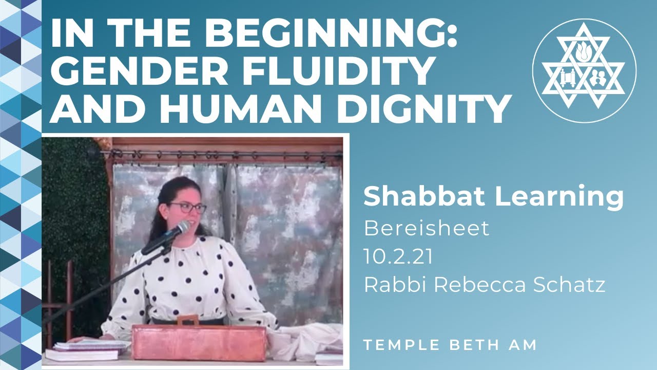 In the Beginning: Gender Fluidity and Human Dignity - YouTube
