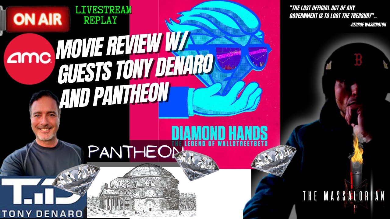 AMC DIAMOND HANDS, WALL STREET BETS MSNBC REVIEW, WITH TONY DENARO AND ...