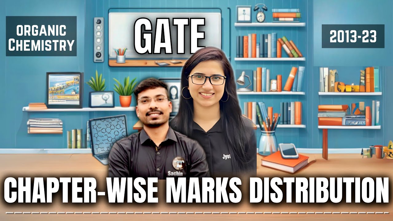 GATE Chapterwise marks distribution | Organic Chemistry | Chapterwise ...
