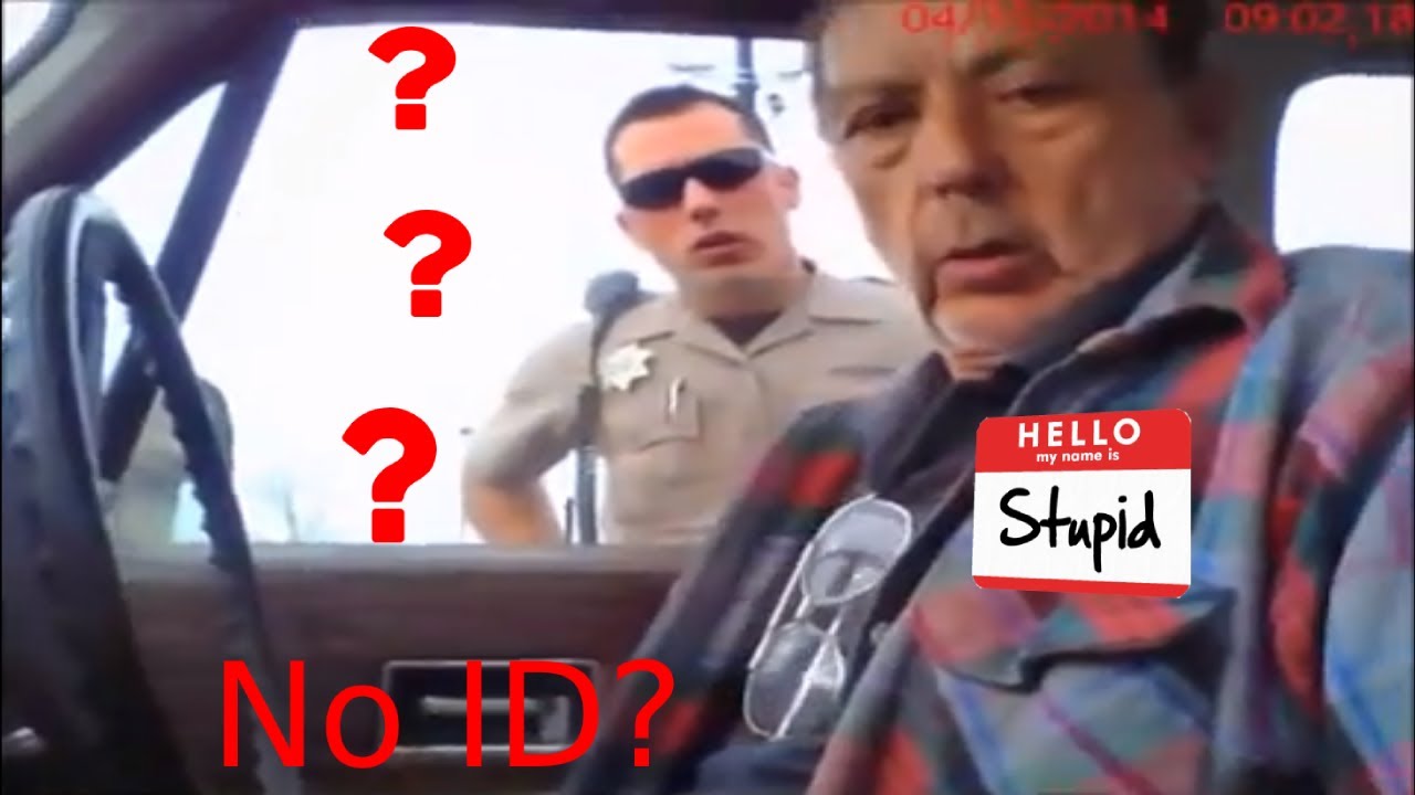 "Sovereign Citizen" refuses to provide ID - YouTube