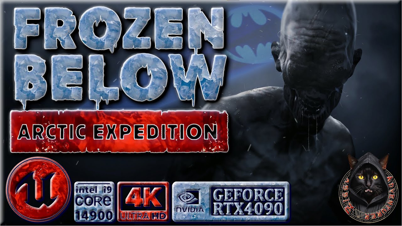 Frozen Below: Artic Expedition - (4k, 60fps, RTX-4090) feat: BATMAN - YouTube
