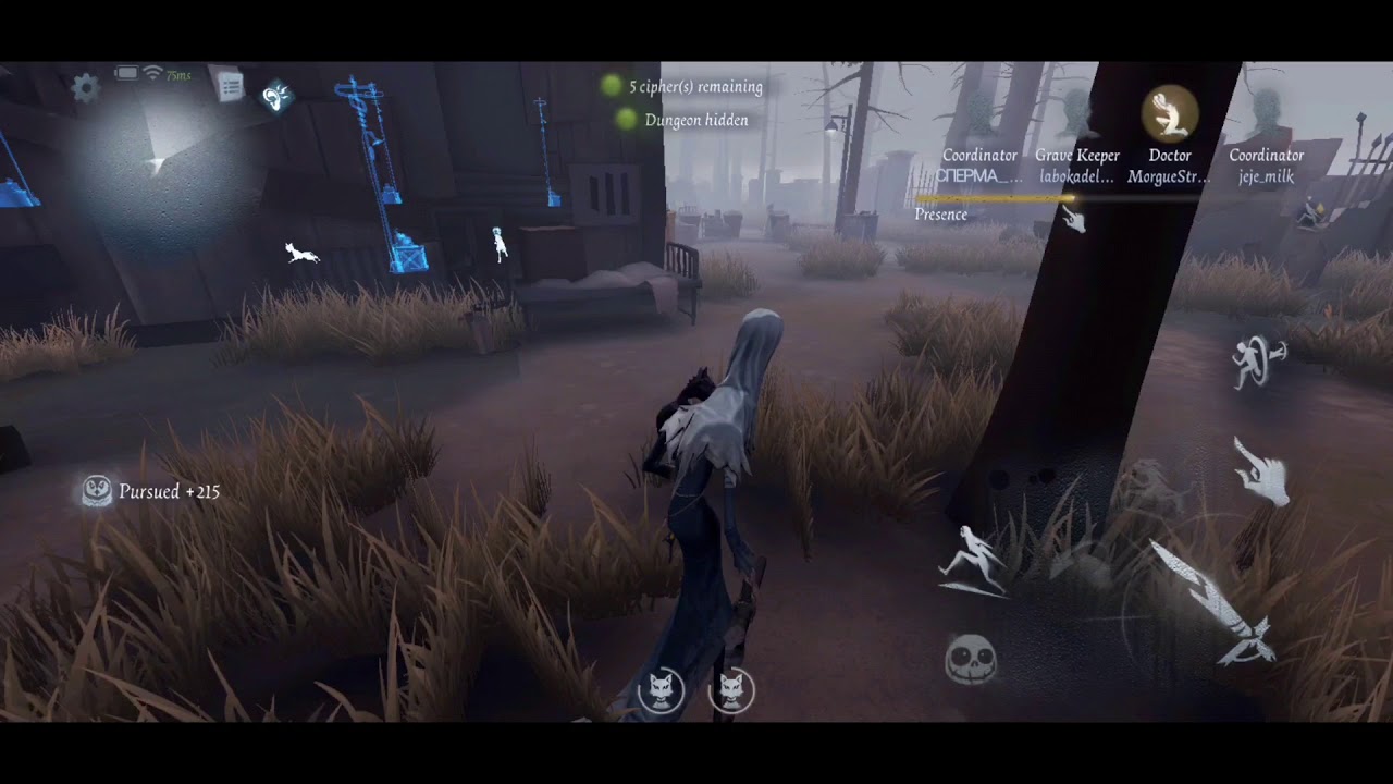 Identity V hunter game play with the disciple ann - YouTube
