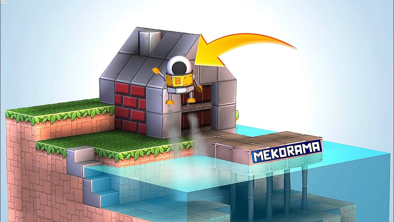 THIS TINY ROBOT IS VERY ADVENTURES | MEKORAMA GAMEPLAY #1 - YouTube