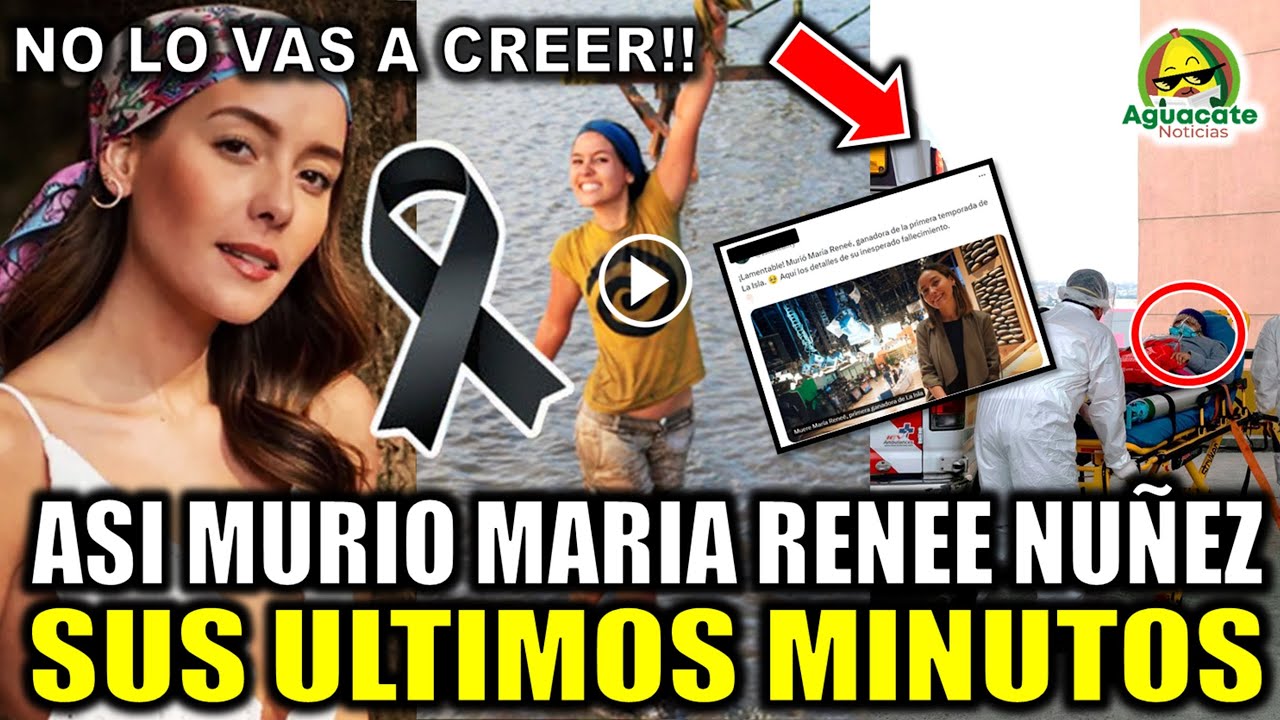 Asi MURIO María Renee Núñez GANADORA DEL PROGRAMA “LA ISLA” hoy todos ...