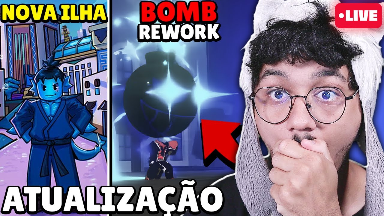 🔴 EXPANSÃO da ILHA e BOMB REWORK na ATUALIZAÇÃO do BLOX FRUITS! ROBLOX ...