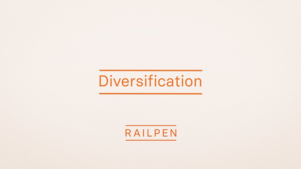 Railpen investment beliefs – diversification - YouTube
