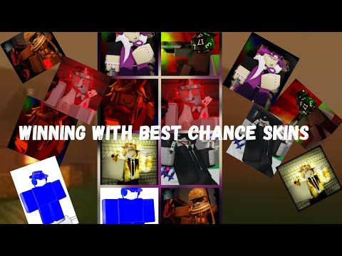 Winning With Every Best Chance Skins || Forsaken Roblox - YouTube