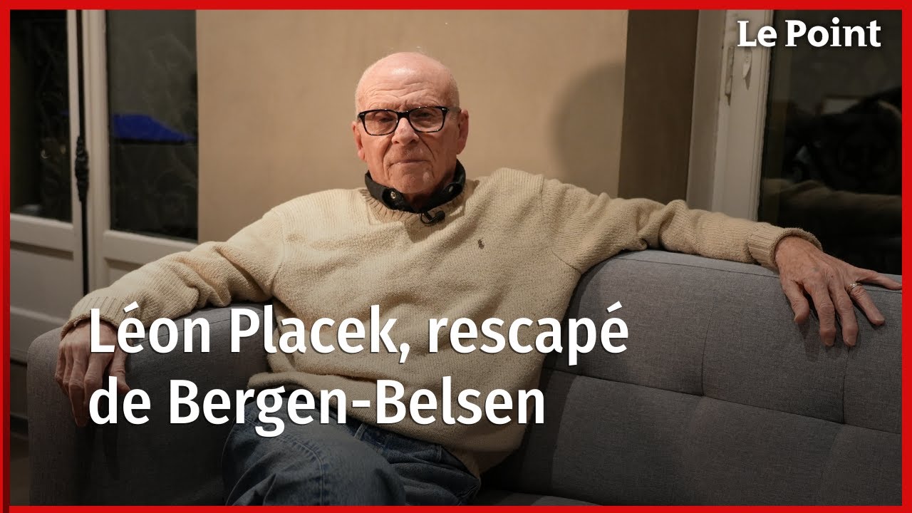 Léon Placek, rescapé du camp de Bergen-Belsen - YouTube