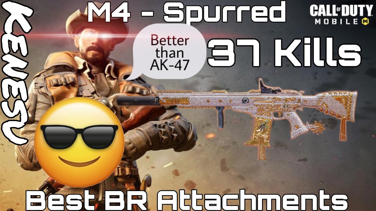 BEST NO RECOIL M4 BR ATTACHMENTS 😎 CODM BR GAMEPLAY on POCO X4 GT - YouTube