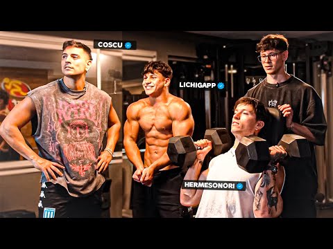 COSCU NOS INVITÓ a ENTRENAR a SU GYM con LICHI y HERMES