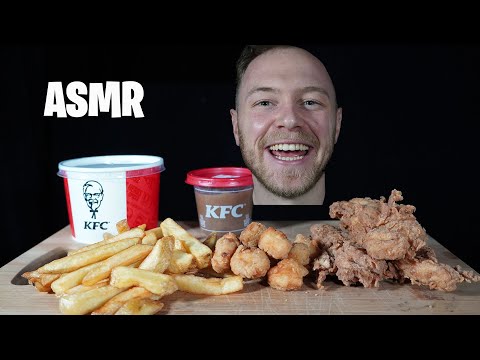 ASMR: KFC MUKBANG - NO TALKING - CRISPY FRIED CHICKEN