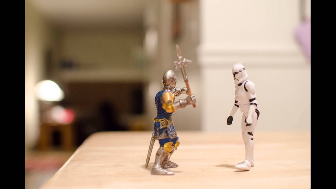 stop motion fight - YouTube