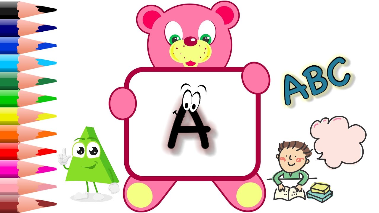 A to Z Alphabets l ABC l English Letters l How to Read Alphabets for ...
