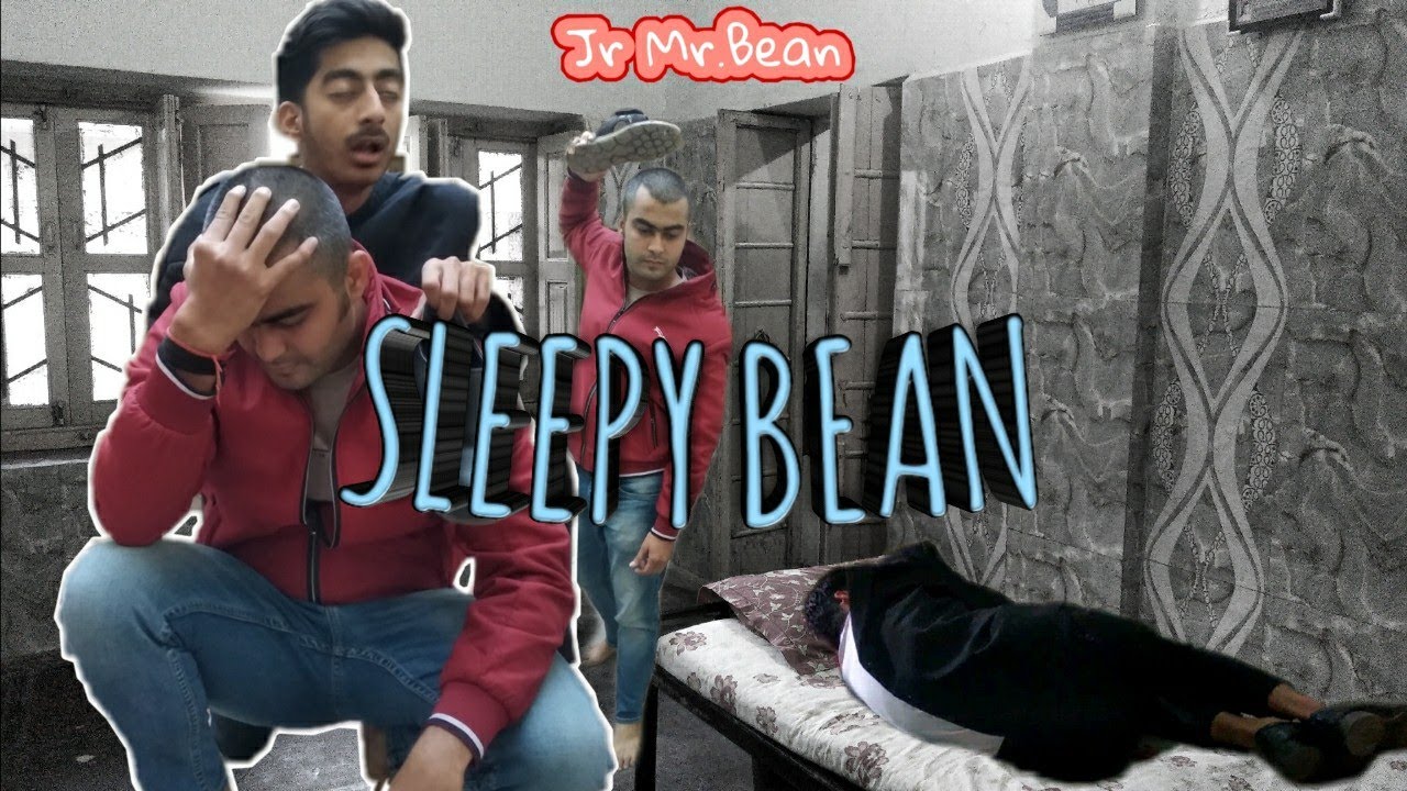 SLEEPY BEAN | work by boss | jr Mr Bean | @TheChaplinFilms - YouTube