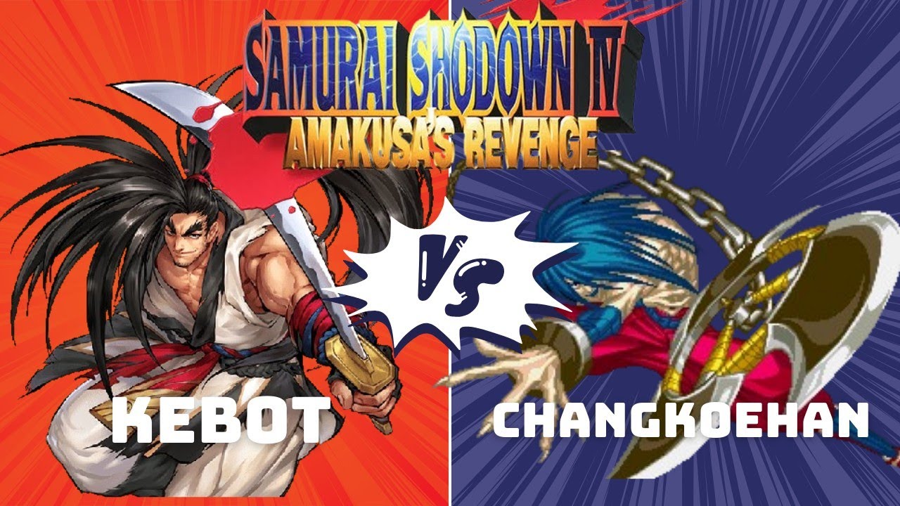 Kebot vs Changkoehan, Samurai shodown 4 online match, GGPO indonesia # ...