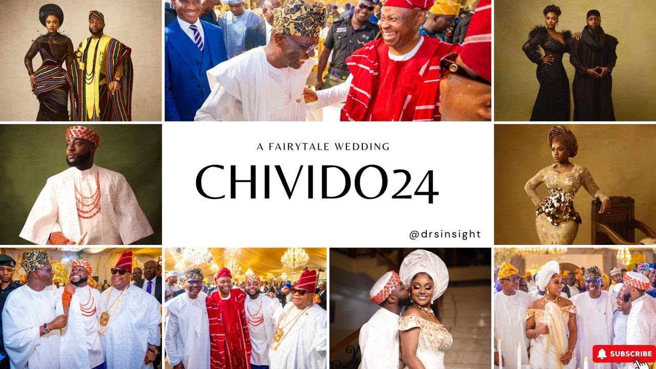 CHIVIDO 24: A Fairytale Wedding Celebration of Davido and Chioma - YouTube