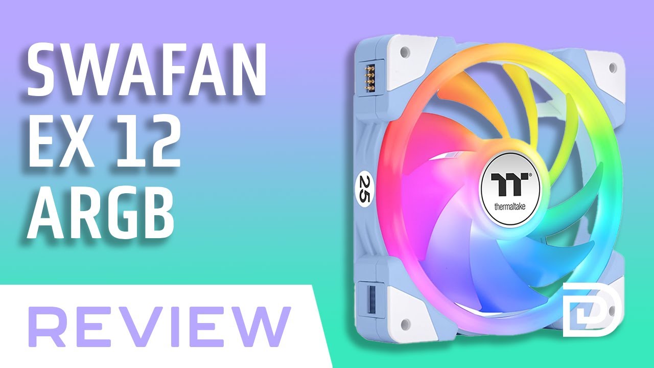 Thermaltake SWAFAN EX 12 ARGB: Fan Showcase! - YouTube