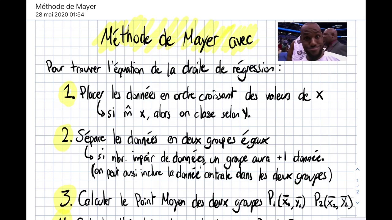 Méthode de Mayer - YouTube