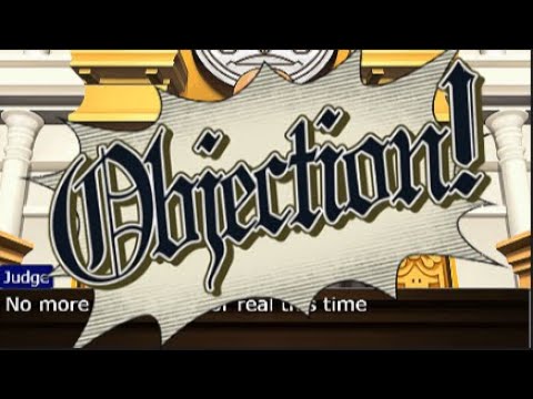 Every Single Ace Attorney Objection - YouTube
