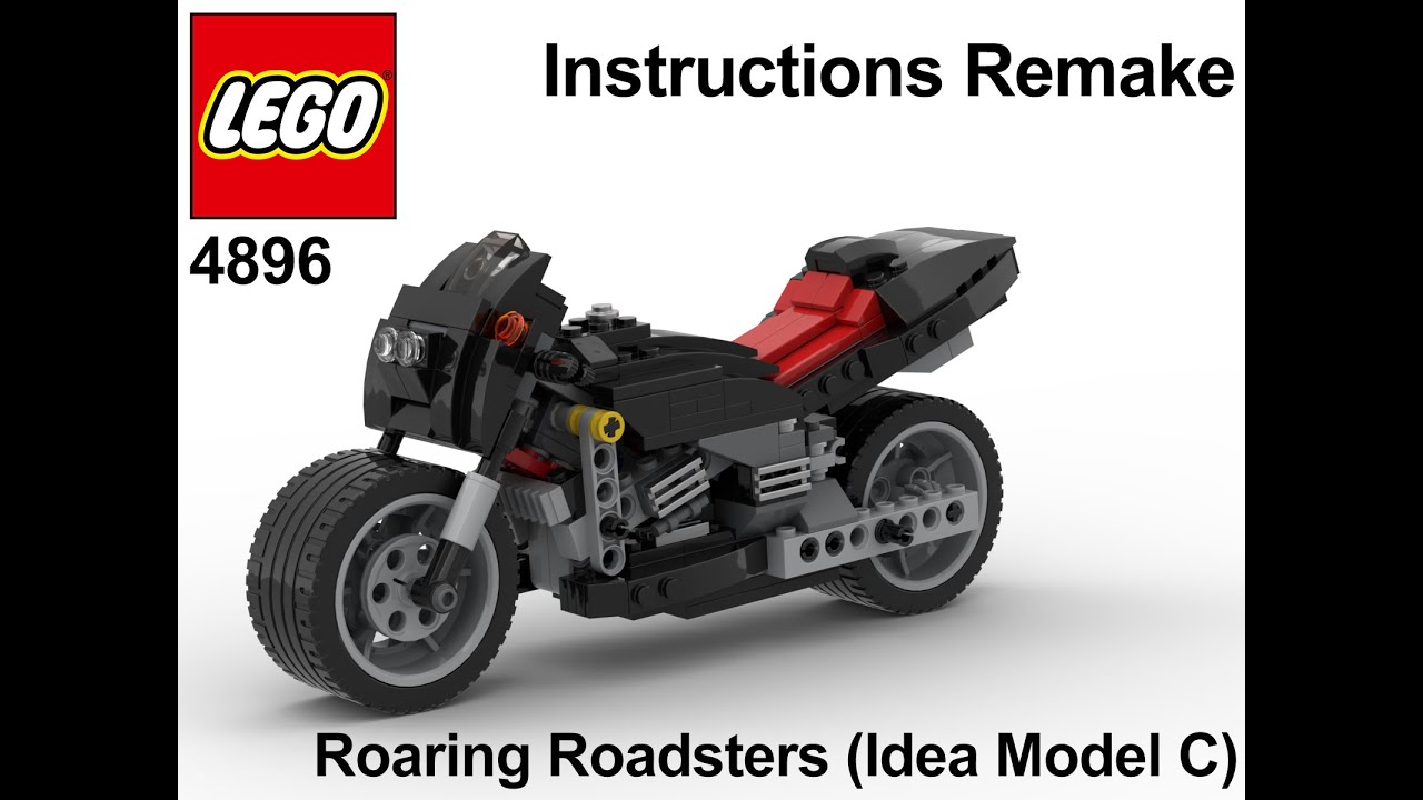 LEGO Instructions Remake - Creator - 4896 - Roaring Roadsters (Idea ...