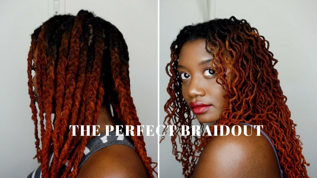 HOW TO GET CURLY LOCS | The Perfect Braidout - YouTube