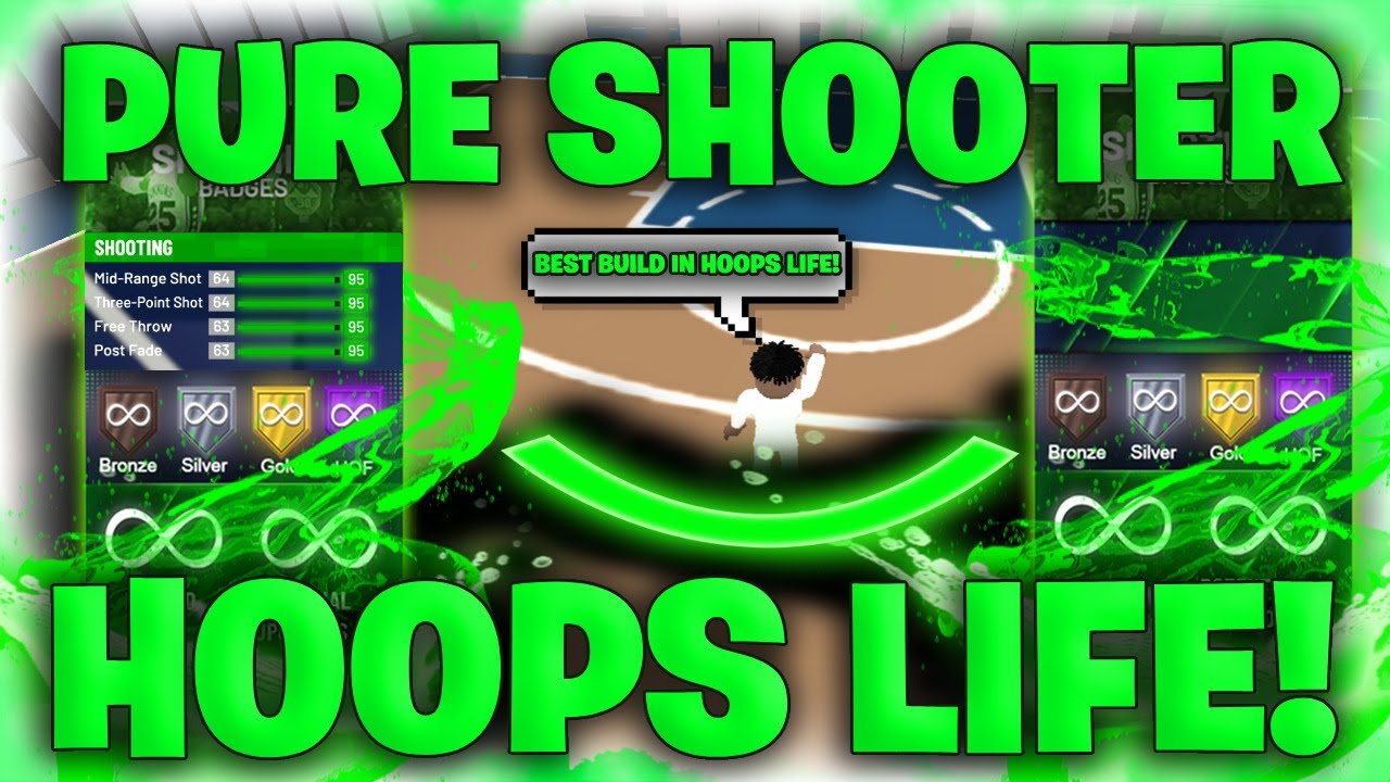 THE FASTEST *PURE SHOOTER* BUILD IN HOOPS LIFE! BEST BUILD IN HOOPS ...