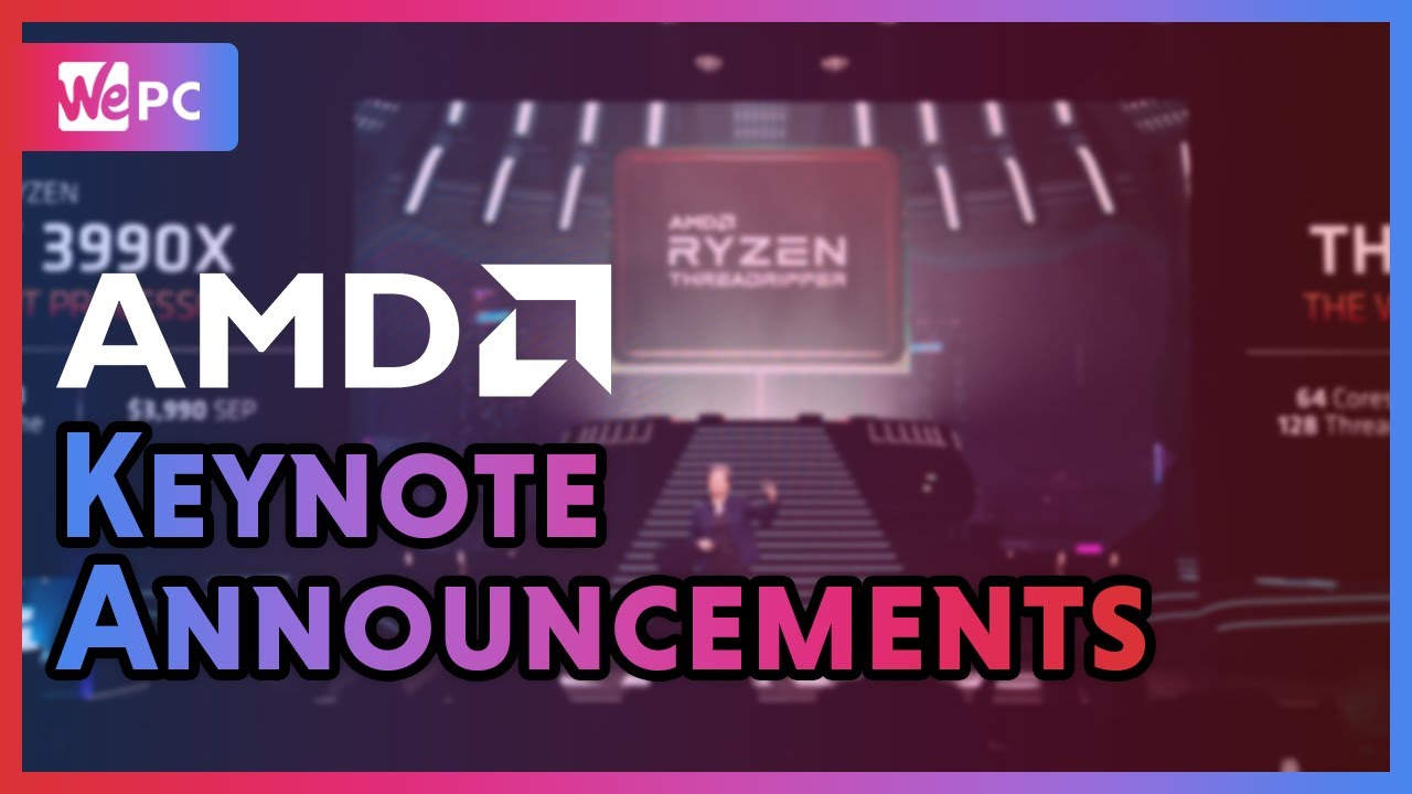 AMD CES 2020 Keynote in 5 minutes, 64-core processor | WePC - YouTube