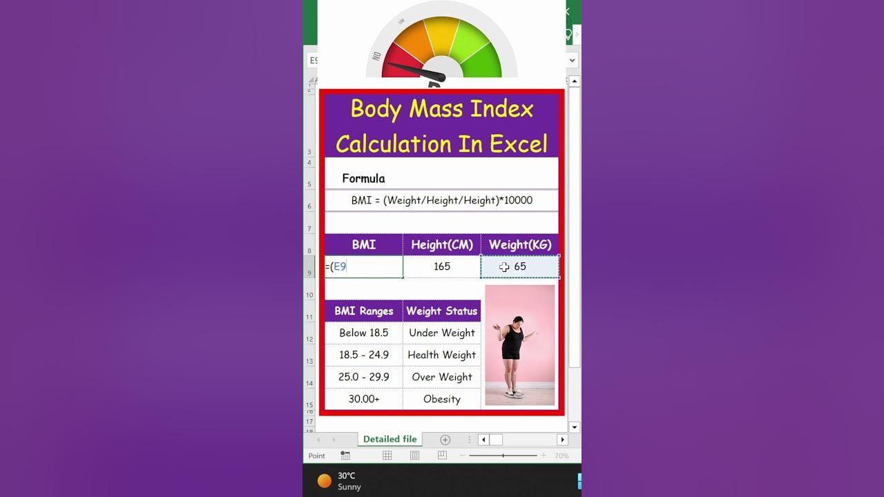 Shorts How To Calculate BMI In Excel Body Mass Index Formula BMI shorts-how-to-calculate-bmi-in-excel-body-mass-index-formula-bmi