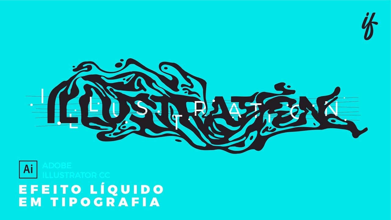 COMO CRIAR EFEITO LÍQUIDO EM TIPOGRAFIA (tutorial + timelapse) - DICAS ...
