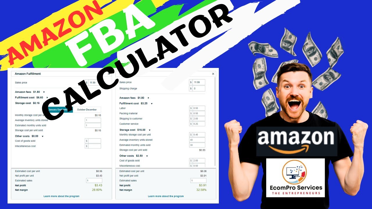 How to Use Amazon FBA Calculator (2025) | Amazon FBA Profit Calculator ...