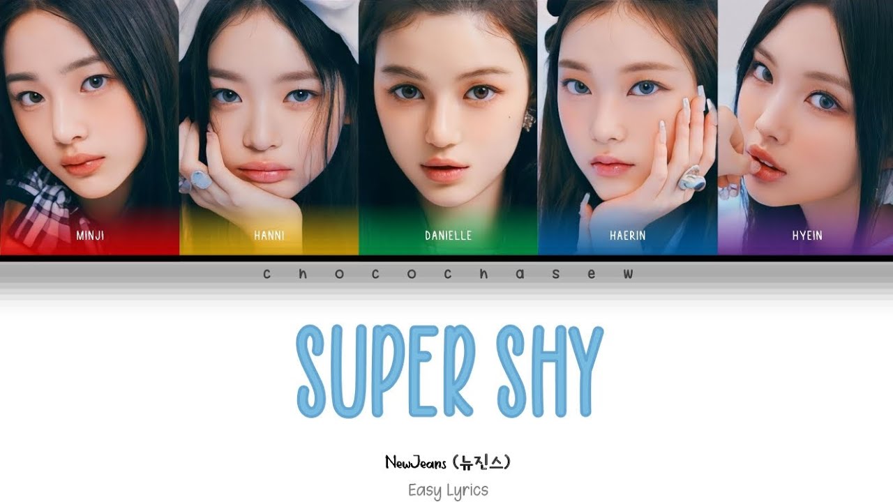 NewJeans (뉴진스) "Super Shy" Color Coded Lyrics | Easy - YouTube