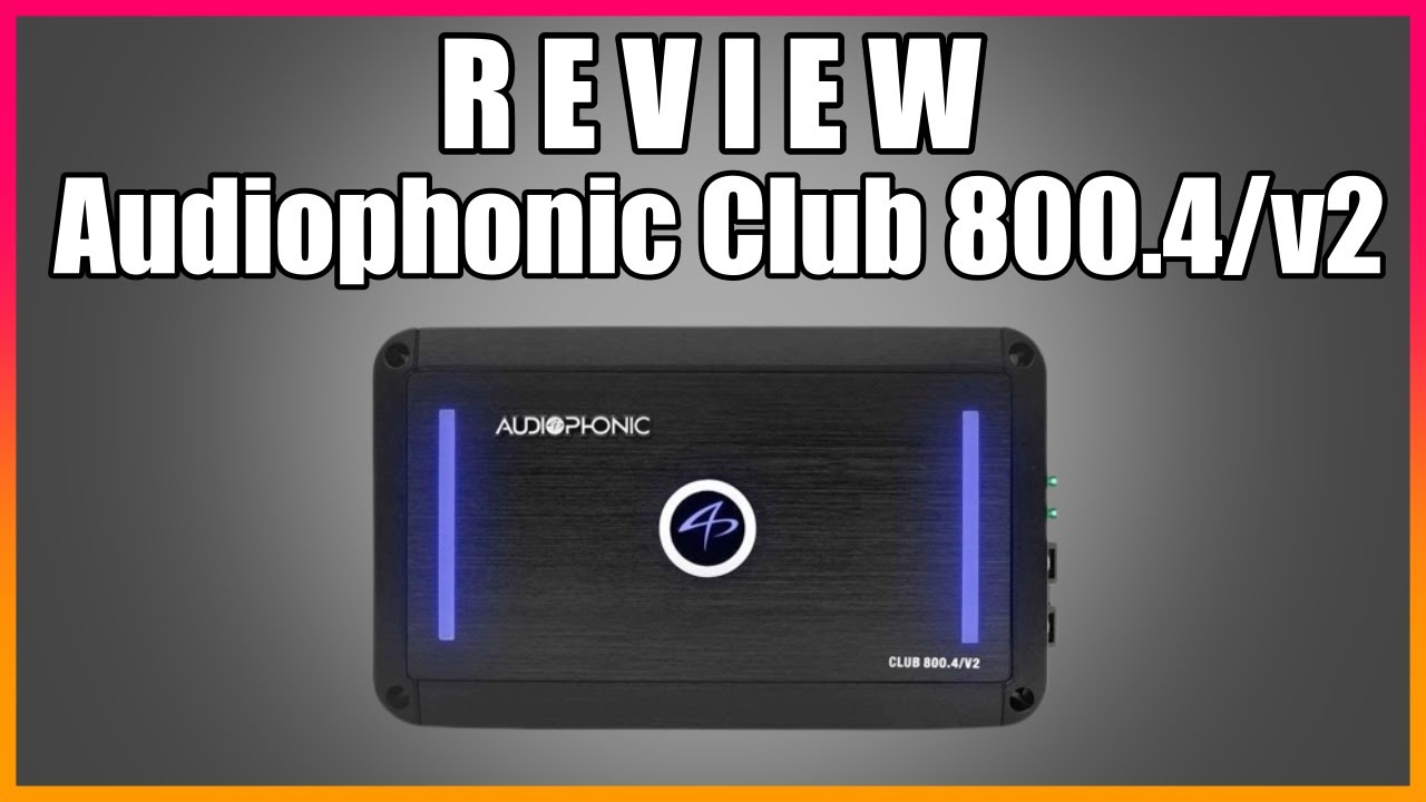 Review Modulo Audiophonic Club 800.4 v2 2022 - YouTube