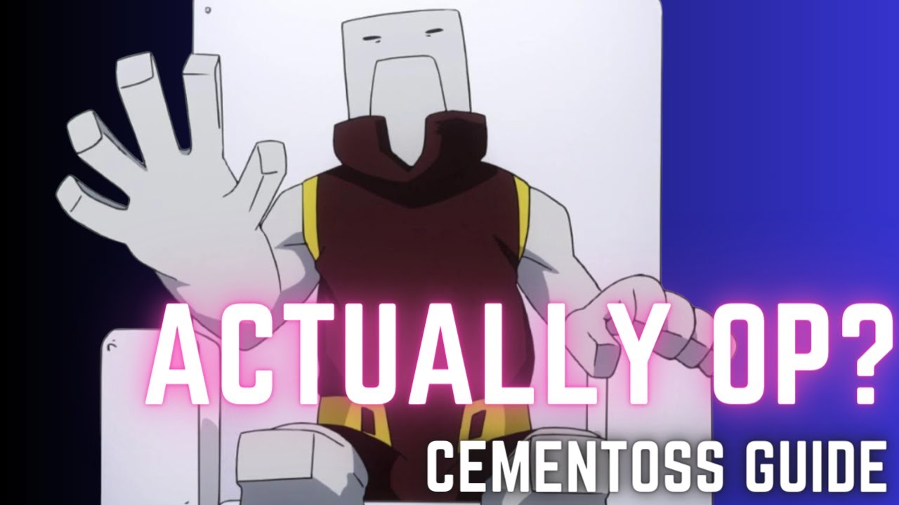 Cementoss GUIDE! My Hero Ultra Rumble - YouTube