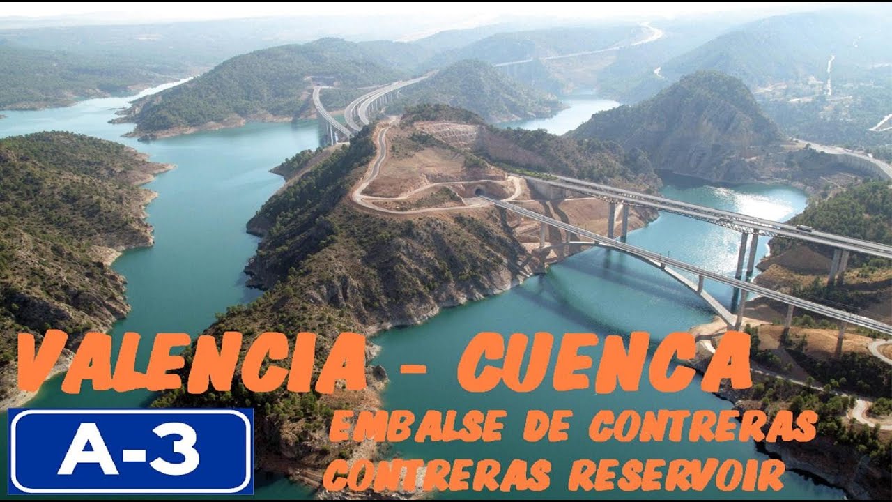 A-3 Autovía del Este: Viaductos del Embalse de Contreras , Valencia ...