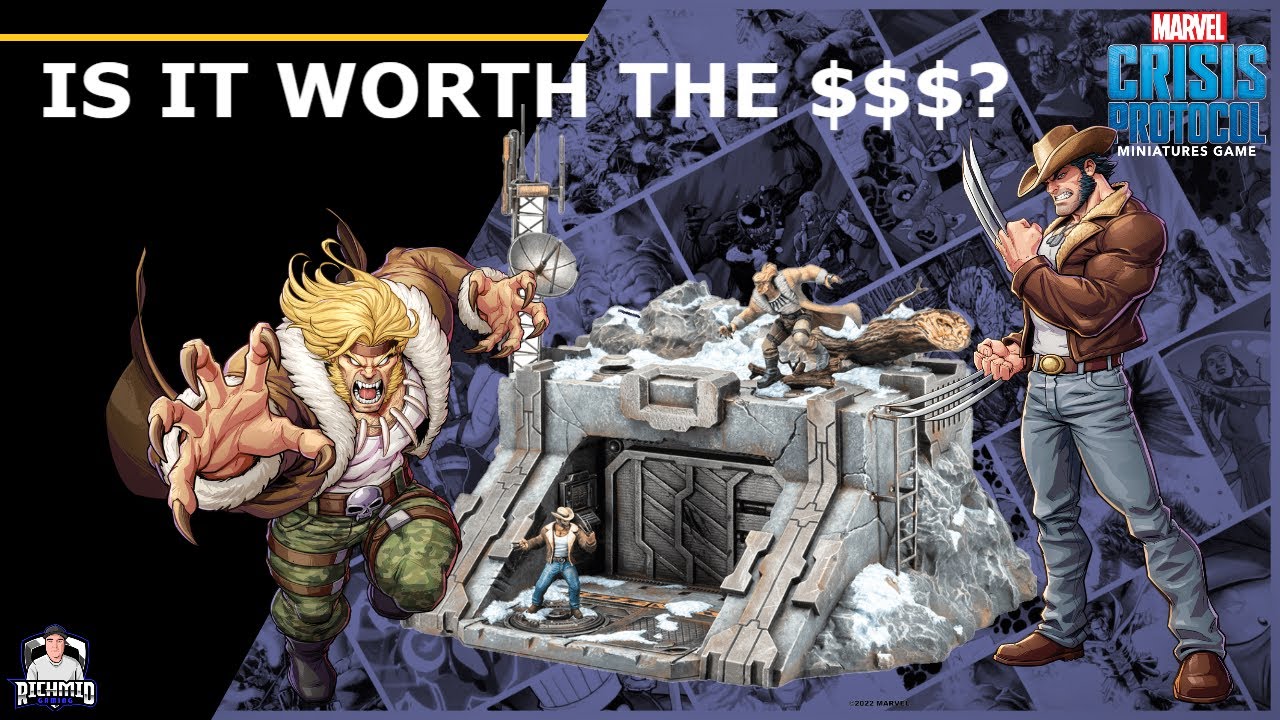 Marvel Crisis Protocol: Weapon X Program Unboxing & Review - YouTube