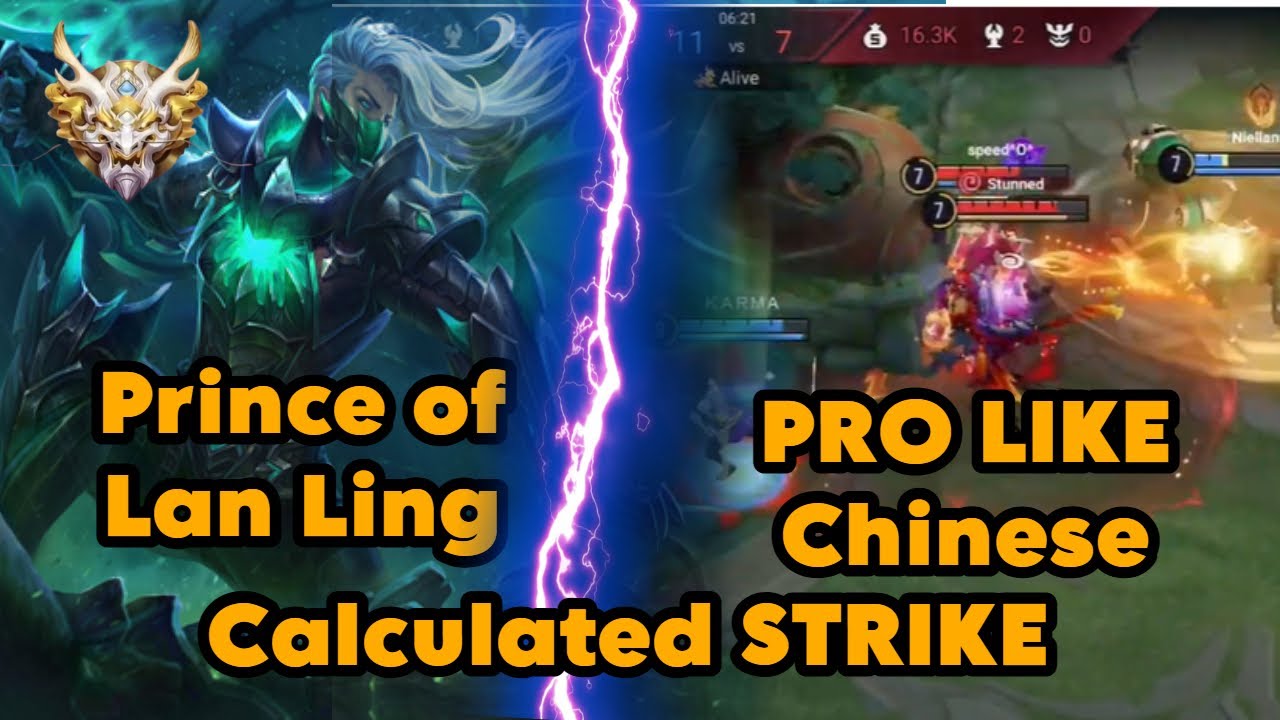 Honor of Kings Prince of Lan Ling | How to Master Prince of Lan Ling ...