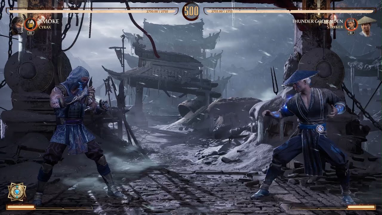 Mortal Kombat 1 - Invasion Season 3: Cryomancer - Smoke vs Thunder God ...