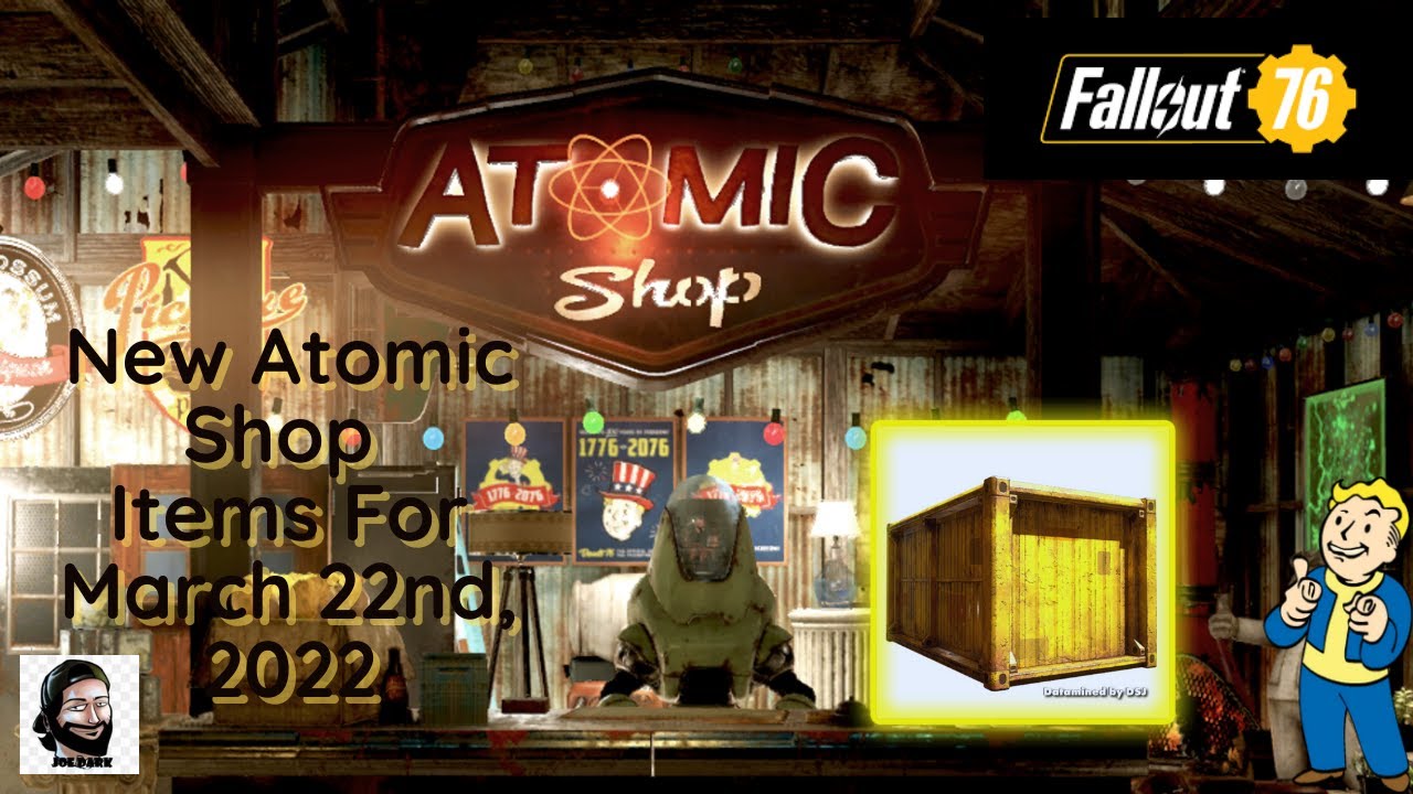 New Atomic Shop Items For March 22nd 2022 - YouTube