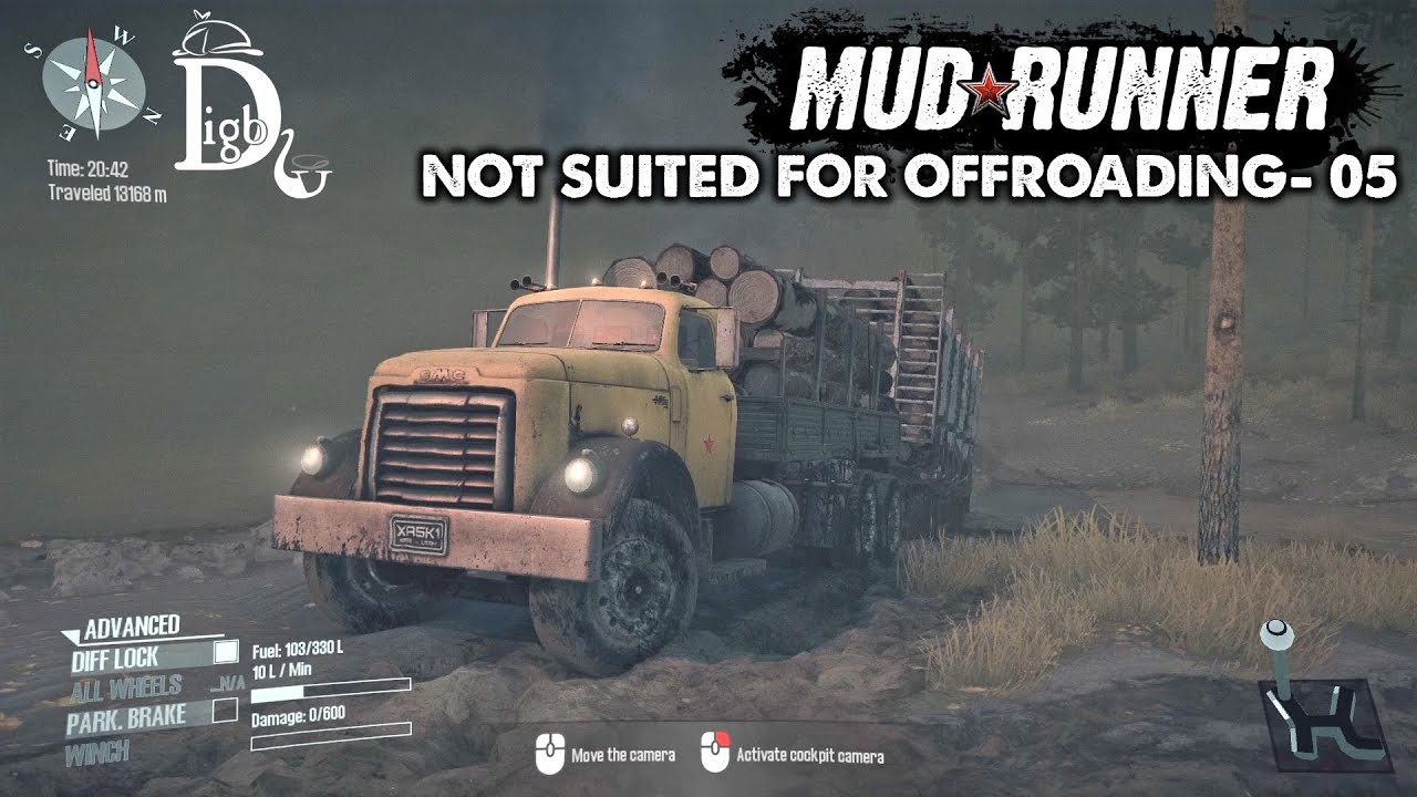 MudRunner - Not Suited For Offroading ep. 05 - The Island Map Finale ...