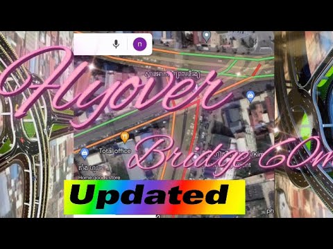 Progress and view updated of flyover bridge 60m - YouTube